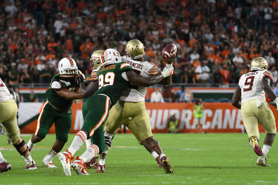 Joe Jackson 99 Miami Pressures Deondre Editorial Stock Photo - Stock ...