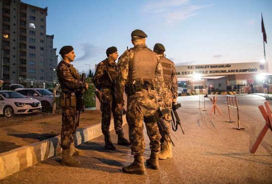 Turkish Special Police Force Secure Area Editorial Stock Photo - Stock ...