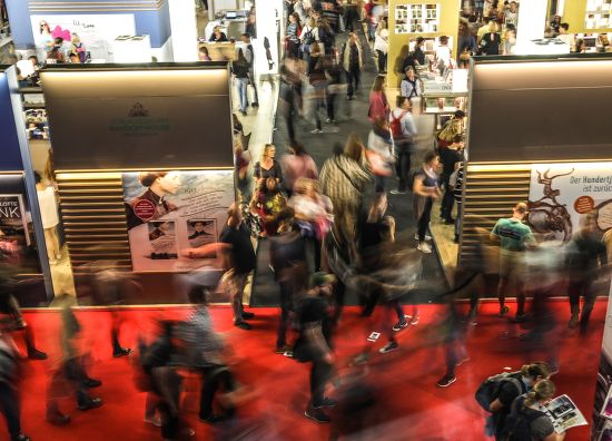 People Visit Book Fair Frankfurter Buchmesse Editorial Stock Photo ...