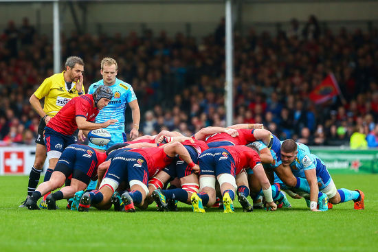 Munster Rugby Put Ball During Scrum Editorial Stock Photo - Stock Image ...