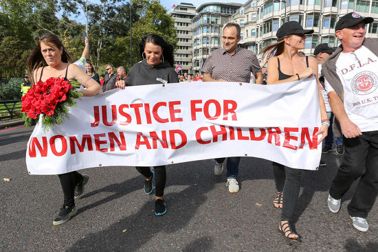 Democratic Football Lads Alliance March Park Editorial Stock Photo ...