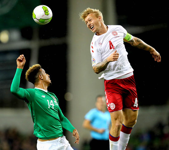 Republic Ireland Vs Denmark Irelands Callum Editorial Stock Photo ...