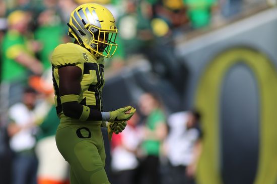 Oregon Ducks Wide Receiver Jaylon Redd Editorial Stock Photo - Stock ...