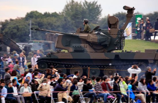 Japan Self Defense Force Jsdf Armored Editorial Stock Photo - Stock ...