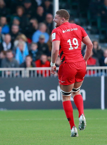 Nick Isiekwe Saracens Hobbles Around After Editorial Stock Photo ...