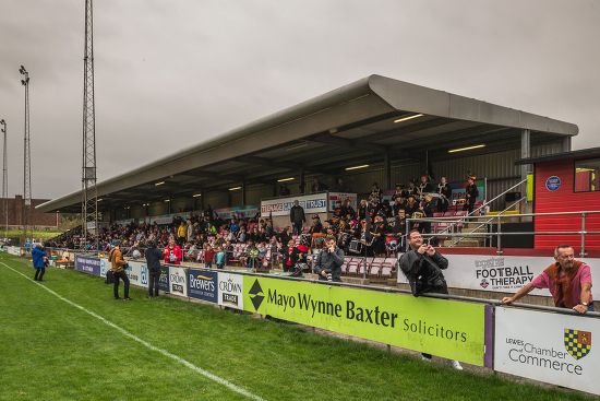 Supporters Stand During Lewes Football Club Editorial Stock Photo ...