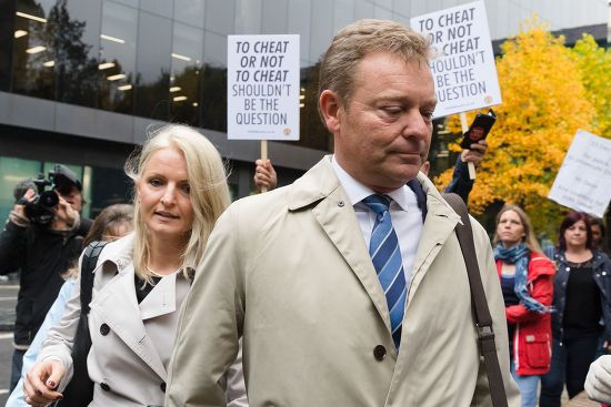 Craig Mackinlay His Wife Kati Arrives Editorial Stock Photo - Stock ...