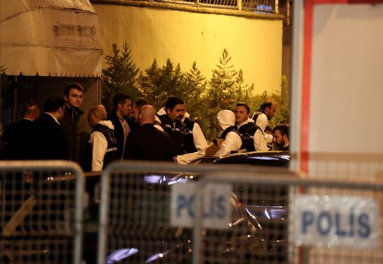 Turkish Forensic Police Officers Arrive Investigation Editorial Stock ...
