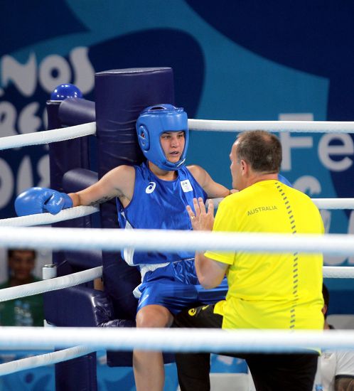 Australian Boxer Emma Lawson L Listens Editorial Stock Photo - Stock ...