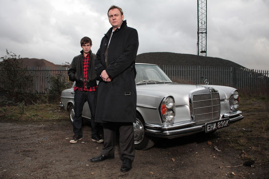 Demons Tv Christian Cooke Philip Glenister Editorial Stock Photo ...