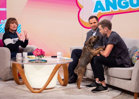 Lorraine Kelly Angus Rory Cowlam Dan Editorial Stock Photo - Stock ...