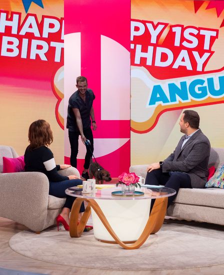 Lorraine Kelly Angus Rory Cowlam Dan Editorial Stock Photo - Stock ...