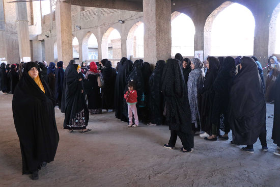 Afghan Women Arrive Their Cast Their Editorial Stock Photo - Stock ...