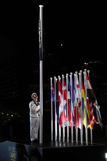Official Flag Raised During Invictus Games Editorial Stock Photo ...