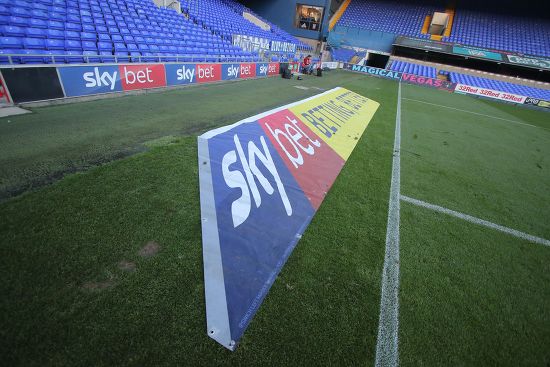 Sky Bet Perimeter Branding 3d Pitch Editorial Stock Photo - Stock Image ...