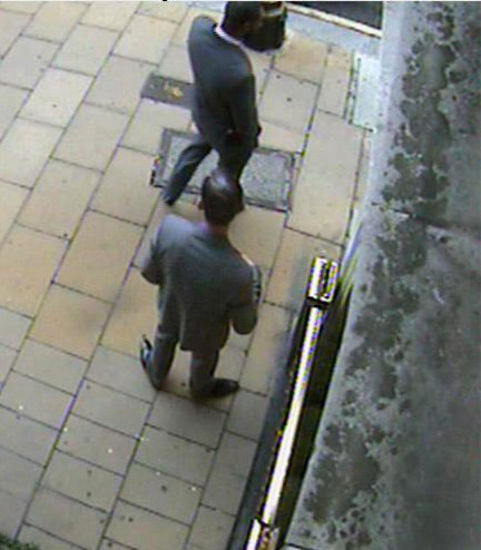 Cctv Footage Showing Robbers Outside Graff Editorial Stock Photo ...
