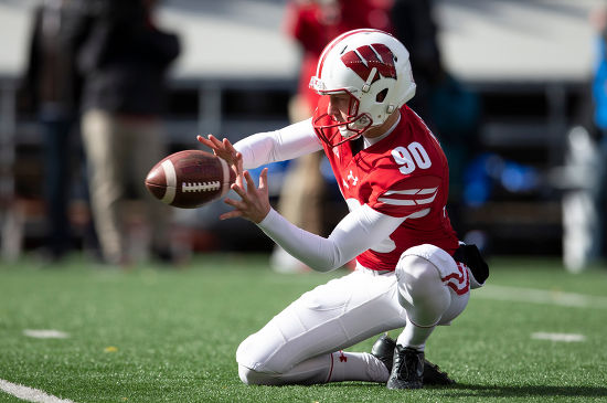 Wisconsin Badgers Punter Connor Allen 90 Editorial Stock Photo - Stock ...