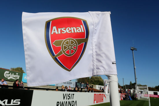 Arsenal Corner Flag During Arsenal Women Editorial Stock Photo - Stock ...