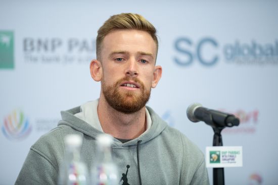 Andrew Bettles Coach Elina Svitolina Talks Editorial Stock Photo ...