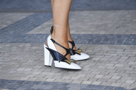 Chrisa Pappas Shoe Detail Editorial Stock Photo - Stock Image ...