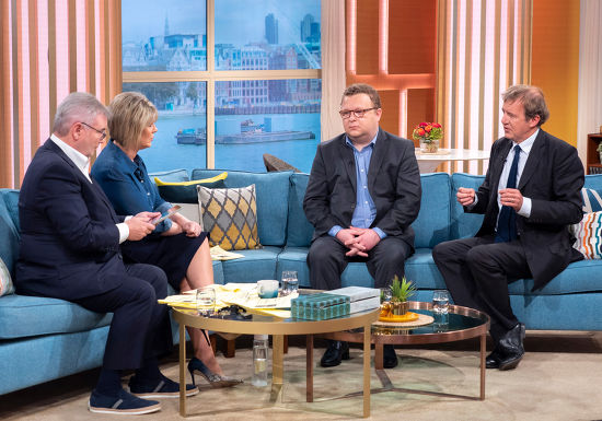 Eamonn Holmes Ruth Langsford Charlie Jacoby Editorial Stock Photo ...