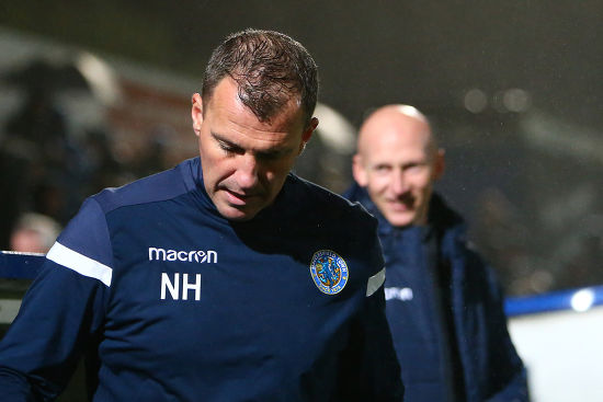 Macclesfields Manager Danny Whitaker Neil Howarth Editorial Stock Photo ...