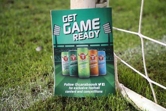 Carabao Advert Inside Matchday Programme Editorial Stock Photo - Stock ...