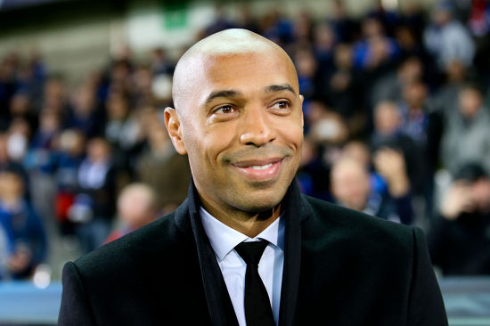 Monaco Manager Thierry Henry Smiles Editorial Stock Photo - Stock Image ...