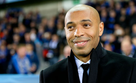 Monaco Manager Thierry Henry Smiles Editorial Stock Photo - Stock Image ...