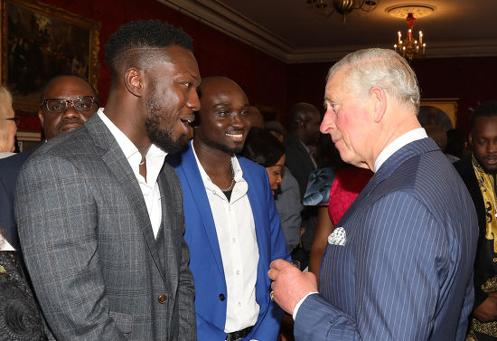 Prince Charles Talking Ghanian Music Duo Editorial Stock Photo - Stock ...