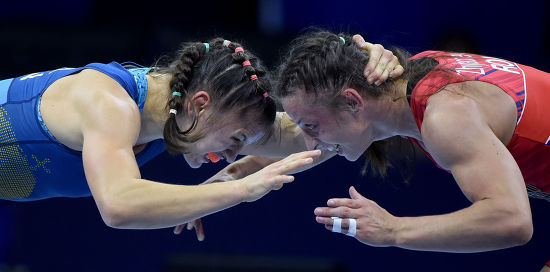 Emese Barka Hungary Blue Wins Against Editorial Stock Photo - Stock ...