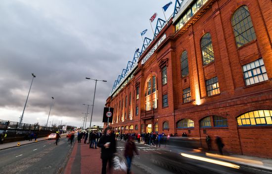 General View Ibrox Stadium Before Game Editorial Stock Photo - Stock ...