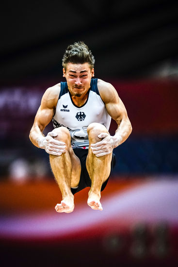Nick Germany During Vault Qualification Aspire Editorial Stock Photo ...
