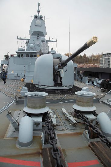 German Frigate Fgs Hamburg Seen Turku Editorial Stock Photo - Stock ...