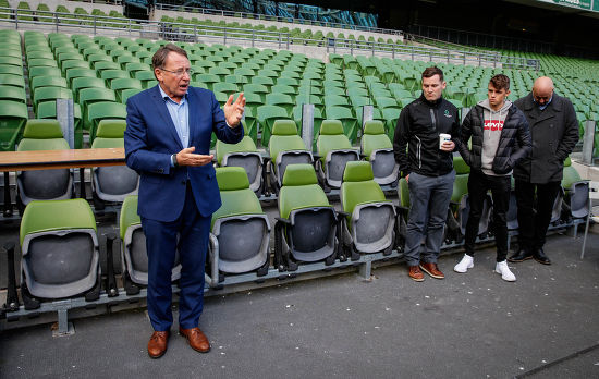 Irfu International Mdd Prof John Ryan Editorial Stock Photo - Stock ...