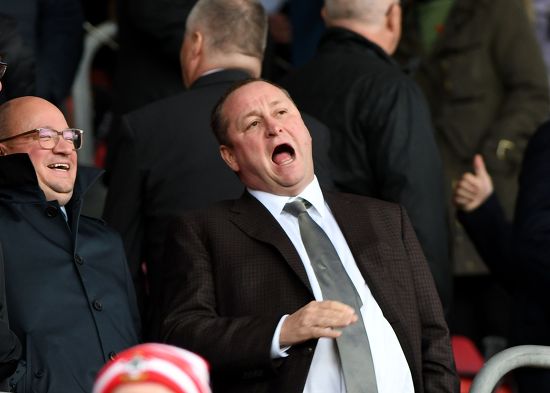 Mike Ashby Newcastle Owner Stand Prior Editorial Stock Photo - Stock ...