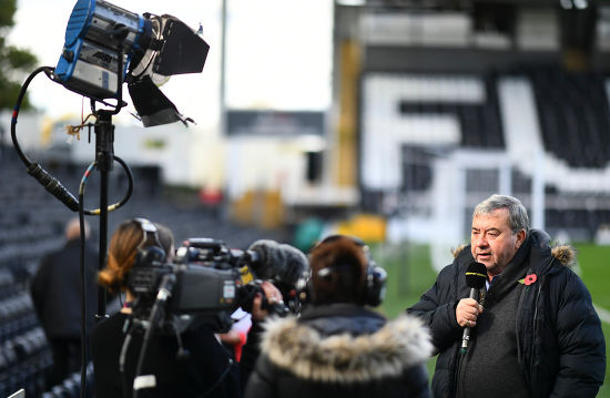 Bbc Football Commentator Jonathan Pearce Editorial Stock Photo - Stock ...