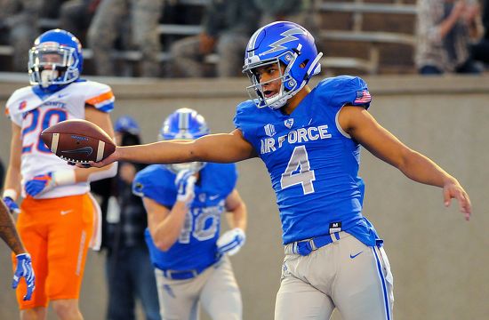 Air Force Quarterback Isaiah Sanders 4 Editorial Stock Photo - Stock ...