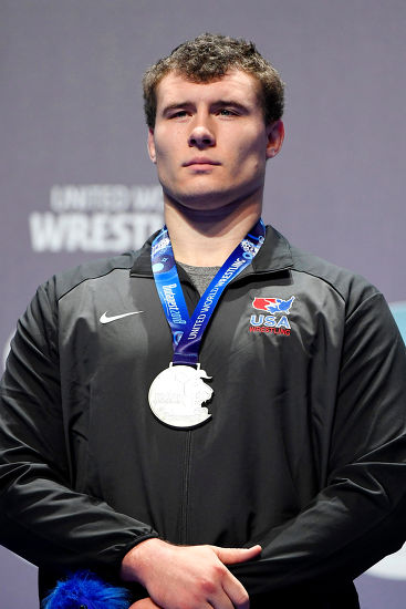 Adam Coon Usa Poses His Silver Editorial Stock Photo - Stock Image ...