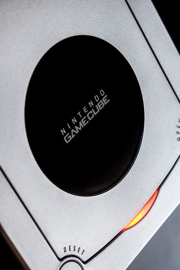 Close Official Nintendo Gamecube Platinum Console Editorial Stock Photo ...