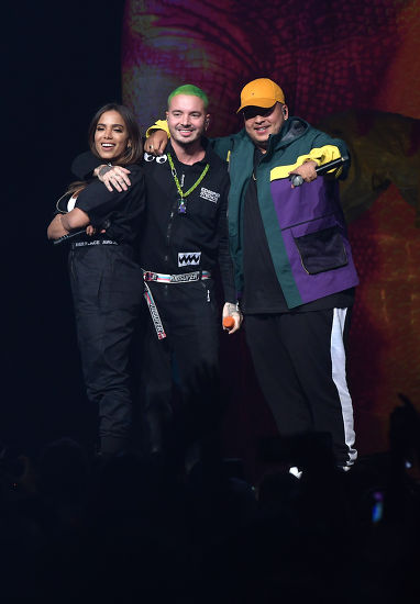 Anitta J Balvin Jeon Arvani Editorial Stock Photo - Stock Image ...