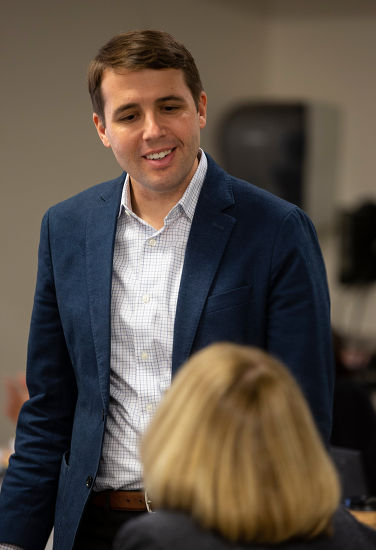 Democratic Candidate Congress Chris Papas L Editorial Stock Photo ...