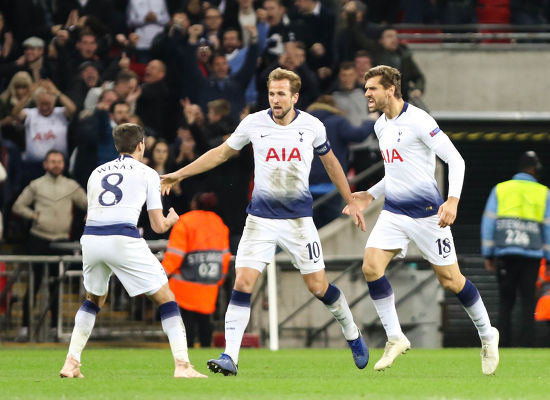 Fernando Llorente Tottenham Hotspur Celebrates His Editorial Stock ...