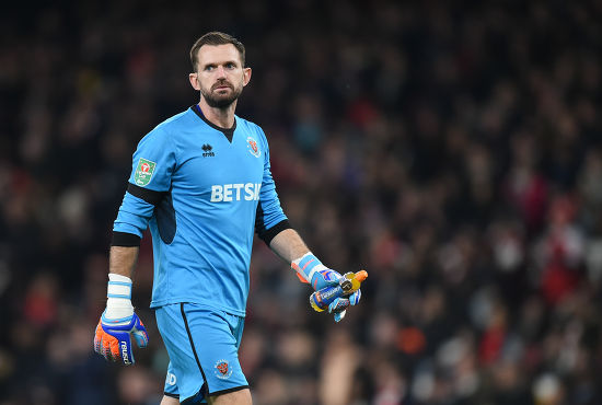 Goalkeeper Mark Howard Blackpool Editorial Stock Photo - Stock Image ...