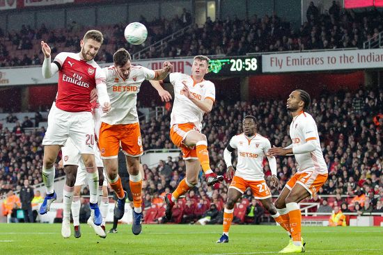 Arsenal Defender Shkodran Mustafi 20 Blackpool Editorial Stock Photo ...