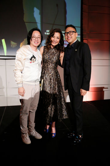 Jimmy O Yang Michelle Yeoh Nico Editorial Stock Photo - Stock Image ...