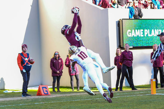 Virginia Tech Hokies Wide Receiver Eric Editorial Stock Photo - Stock ...