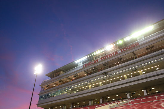 Interior View Sam Boyd Stadium Sunset Editorial Stock Photo - Stock ...