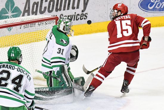 North Dakota Fighting Hawks Goaltender Adam Editorial Stock Photo - Stock Image | Shutterstock