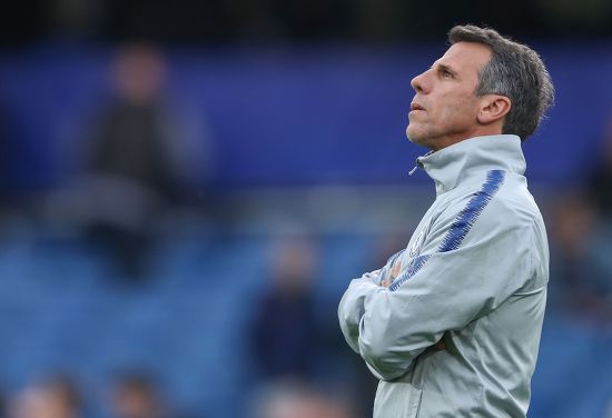 Chelsea Assistant Manager Gianfranco Zola Looks Editorial Stock Photo ...
